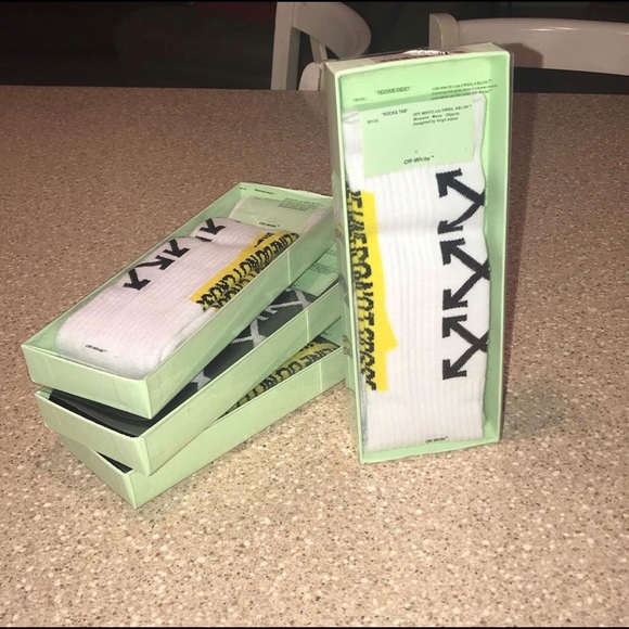 Off-White | Underwear & Socks | Off White Socks | Poshmark
